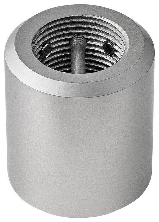 2 Inch Downrod Coupler-Satin Steel Finish - Downrods - 81-BEL-4243815 ...