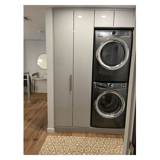 Previous Work Home Design - Milan inspired Condo - Modern - Laundry ...