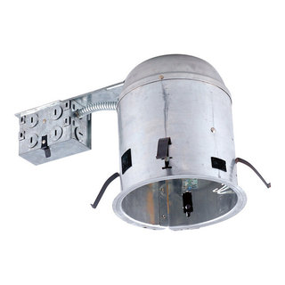 6-Inch Ic Airtight Housing For Remodelling, Silver - Recessed Housings ...