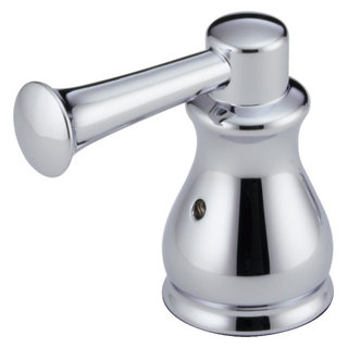 Delta Orleans Metal Lever Handle Set, Roman Tub - Transitional - Tub ...