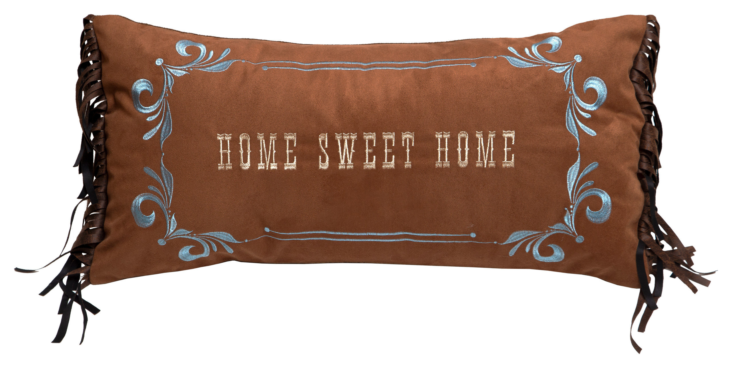 Wrangler Home Sweet Home Throw Pillow, 14"x26" - Southwestern ...