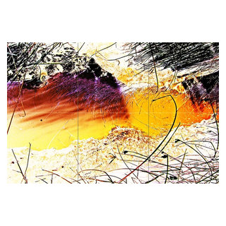 Tile Mural Contemporary Art, Abstraction, Pattern On the Tile Foto ...