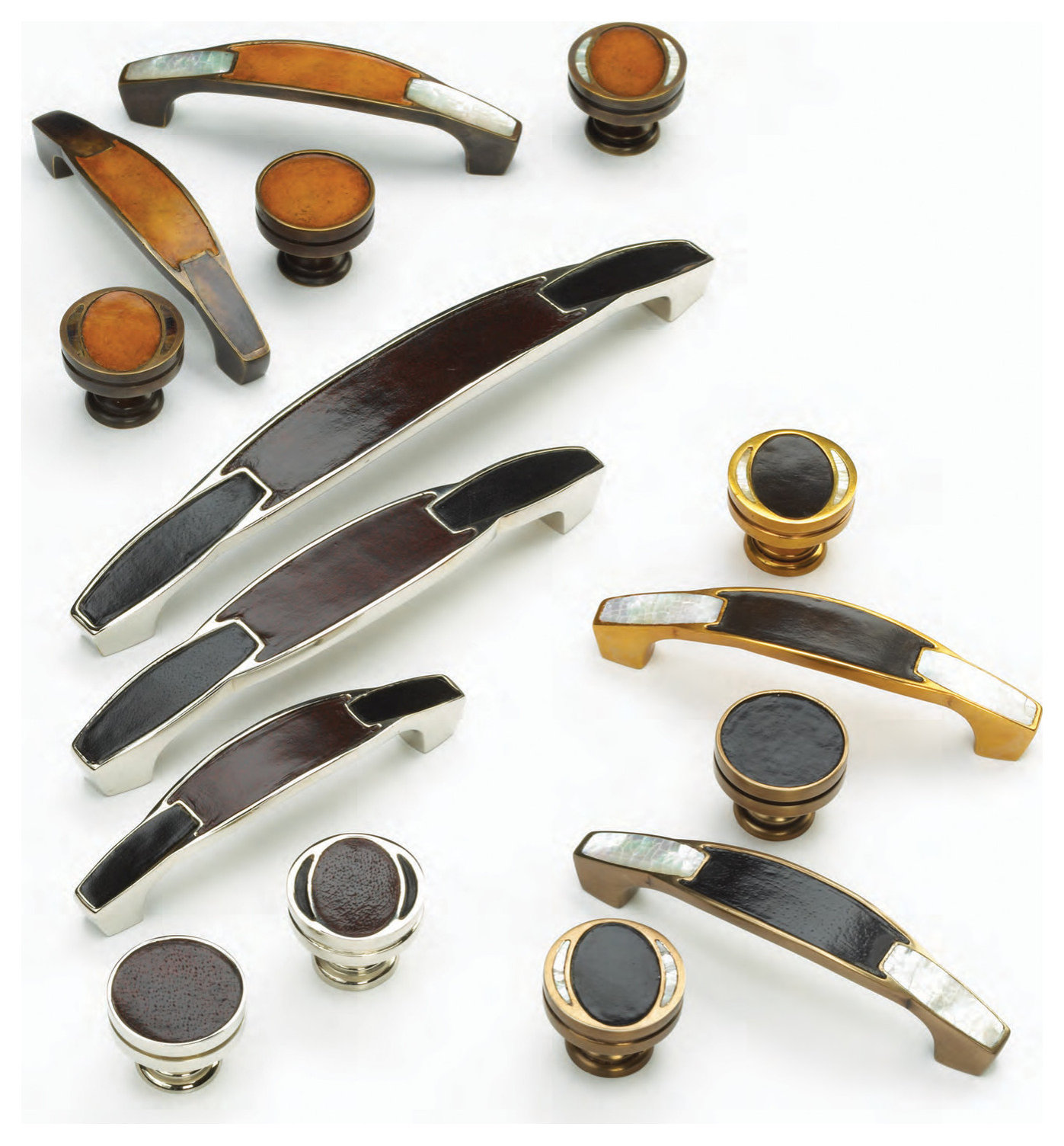 Schaub and Company 990 Symphony 1-3/8" Round Flat Designer Solid ...