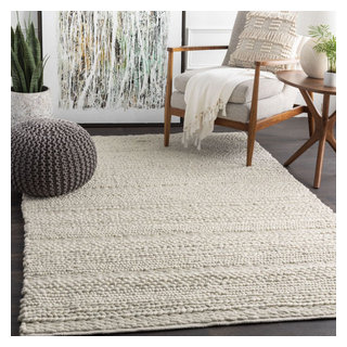 Uttermost Clifton Ivory Hand Woven 5 X 8 Rug - Scandinavian - Area Rugs ...