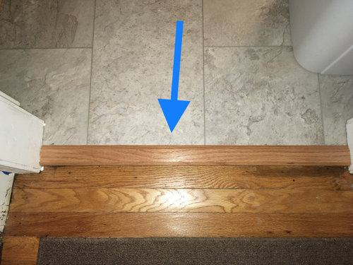 What's wrong with this floor transition?