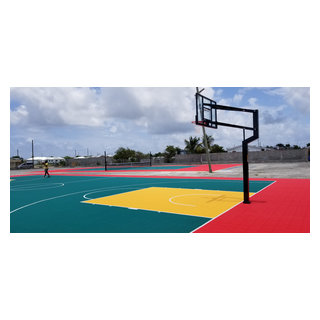 Caribbean Commercial Basketball Court - Boston - by Basketball Courts ...