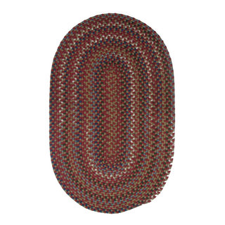 Colonial Mills Wayland Oval Braided Rug, 15X20 - Contemporary - Area ...