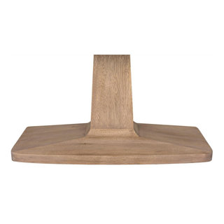 Washed Walnut Travis Collection Table - Transitional - Dining Tables ...