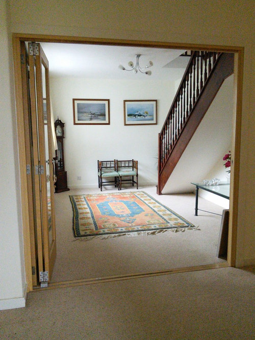 What to do with odd shaped hallway?