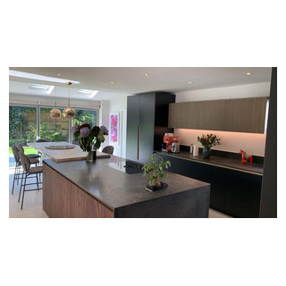 Richmond family home new open plan kitchen/living space - Modern ...