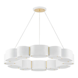 Corbett Lighting Opal 12 Light Chandelier - Modern - Chandeliers - by ...