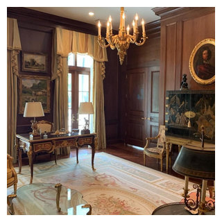 Traditional French Interior - Traditional - Home Office - Houston - by ...