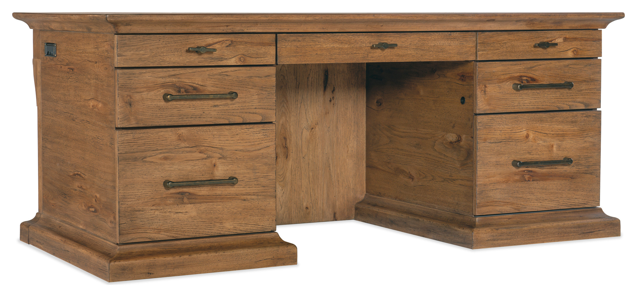 Big Sky Executive Desk - Rustic - Desks And Hutches - by Buildcom | Houzz