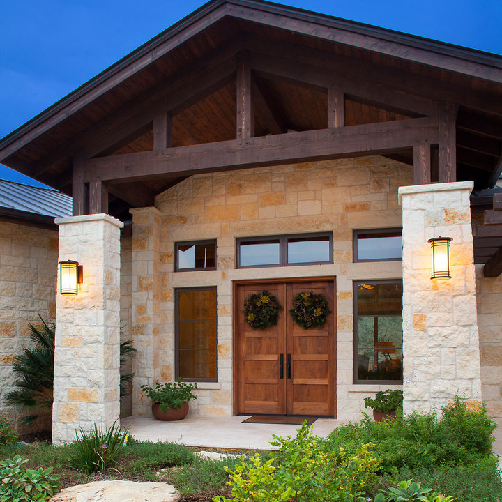 Stone Around Front Door - Photos & Ideas | Houzz