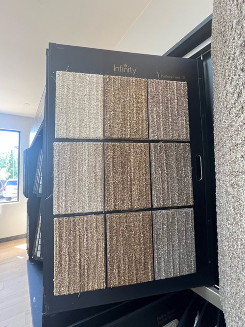 need help deciding carpet color for stairs | Houzz Forum