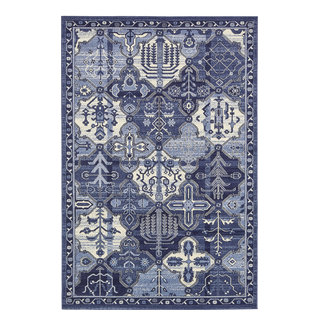 Unique Loom Cathedral La Jolla Rug, 6'x9' - Mediterranean - Area Rugs ...