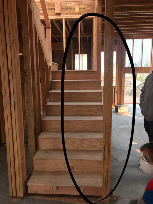 Structural beam at stairs | Houzz Forum