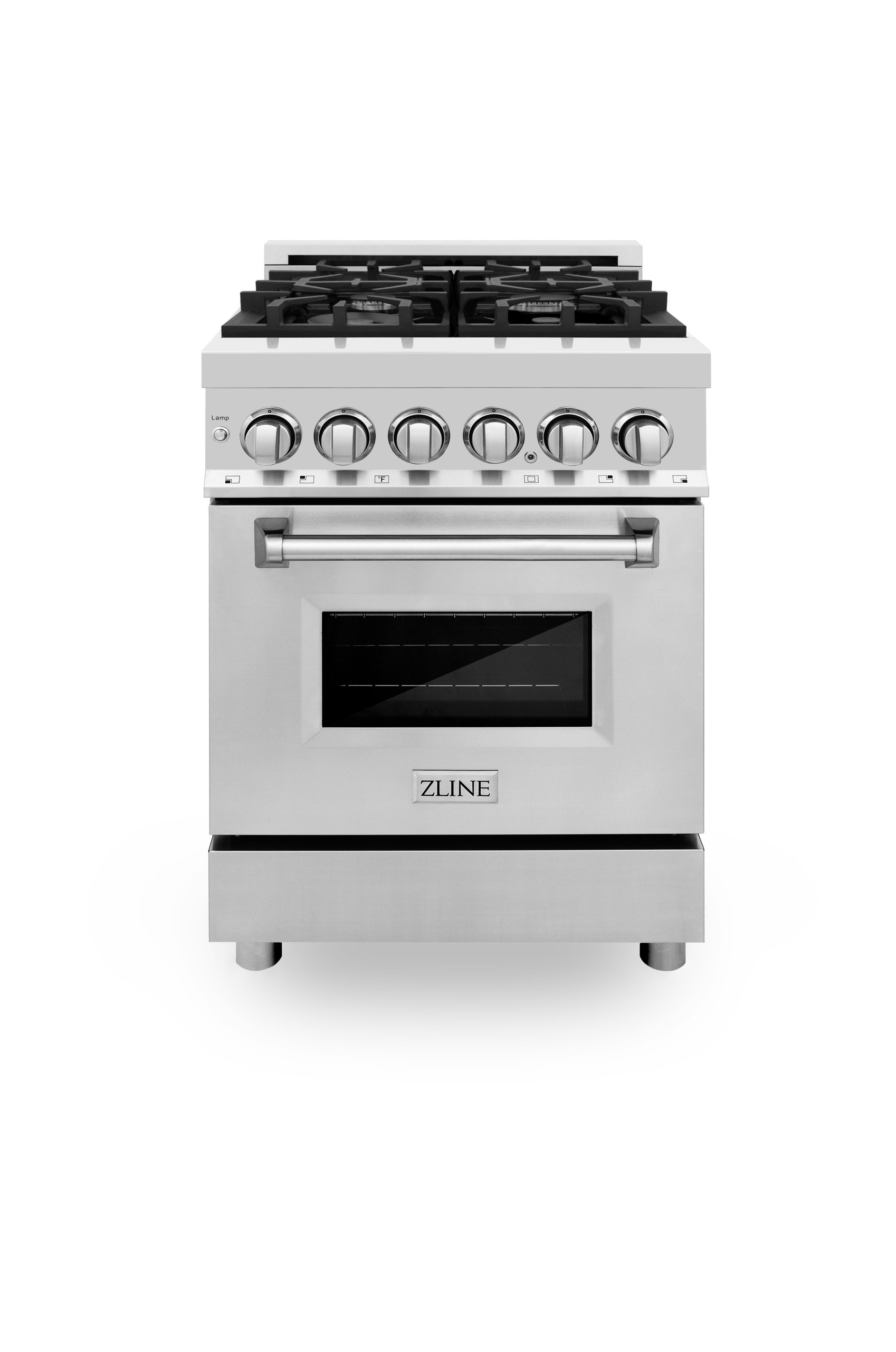 ZLINE Freestanding Range, Stainless Steel, Dual Fuel, RA24 ...