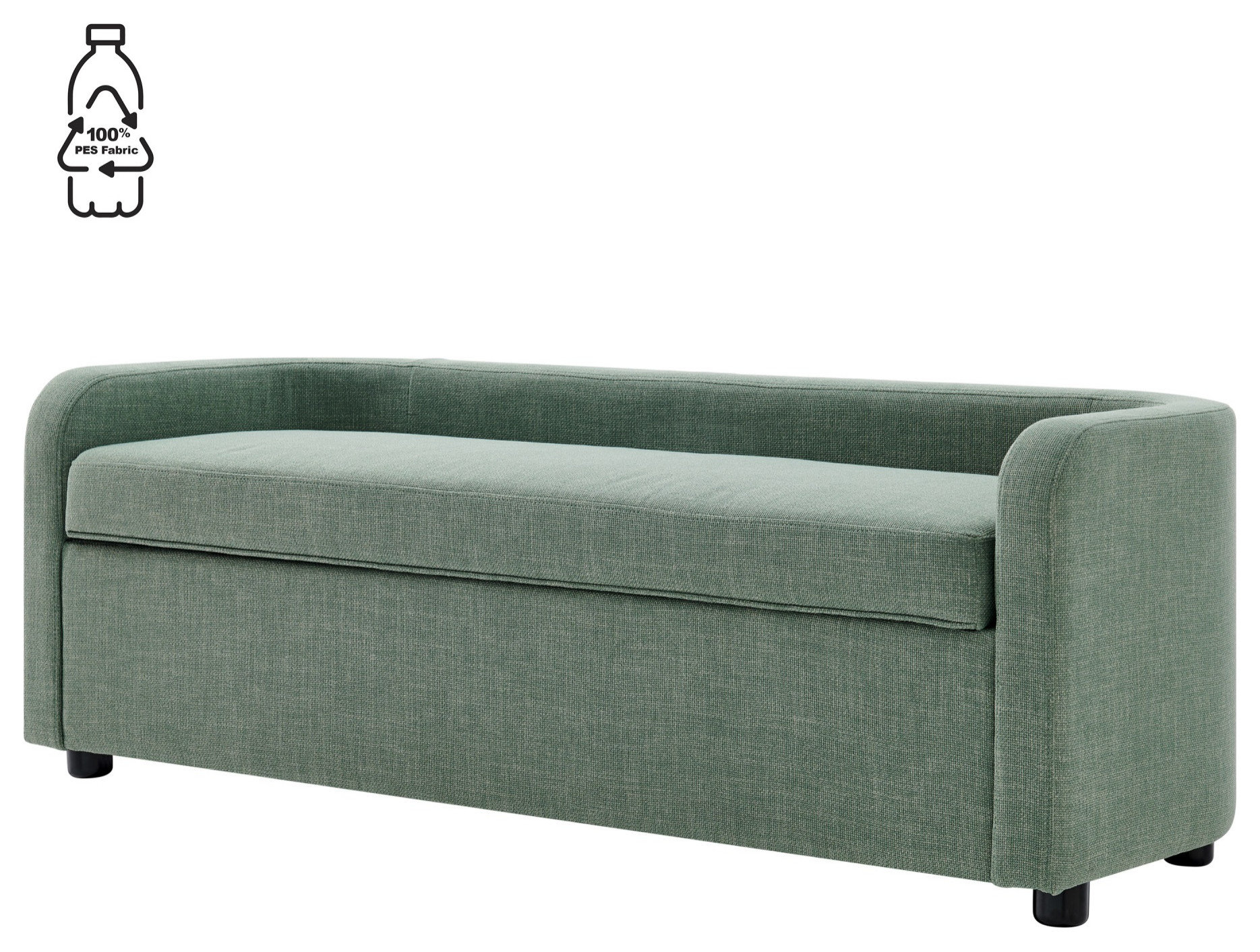 Wendy Fabric Storage Bench - Transitional - Accent And Storage Benches ...