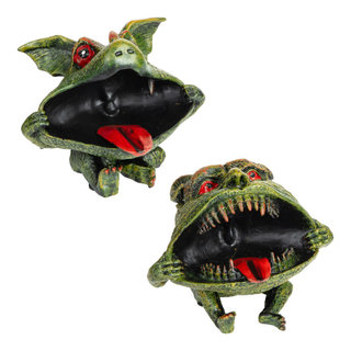 Desktop Gothic Goblin Set - Eclectic - Decorative Objects And Figurines ...