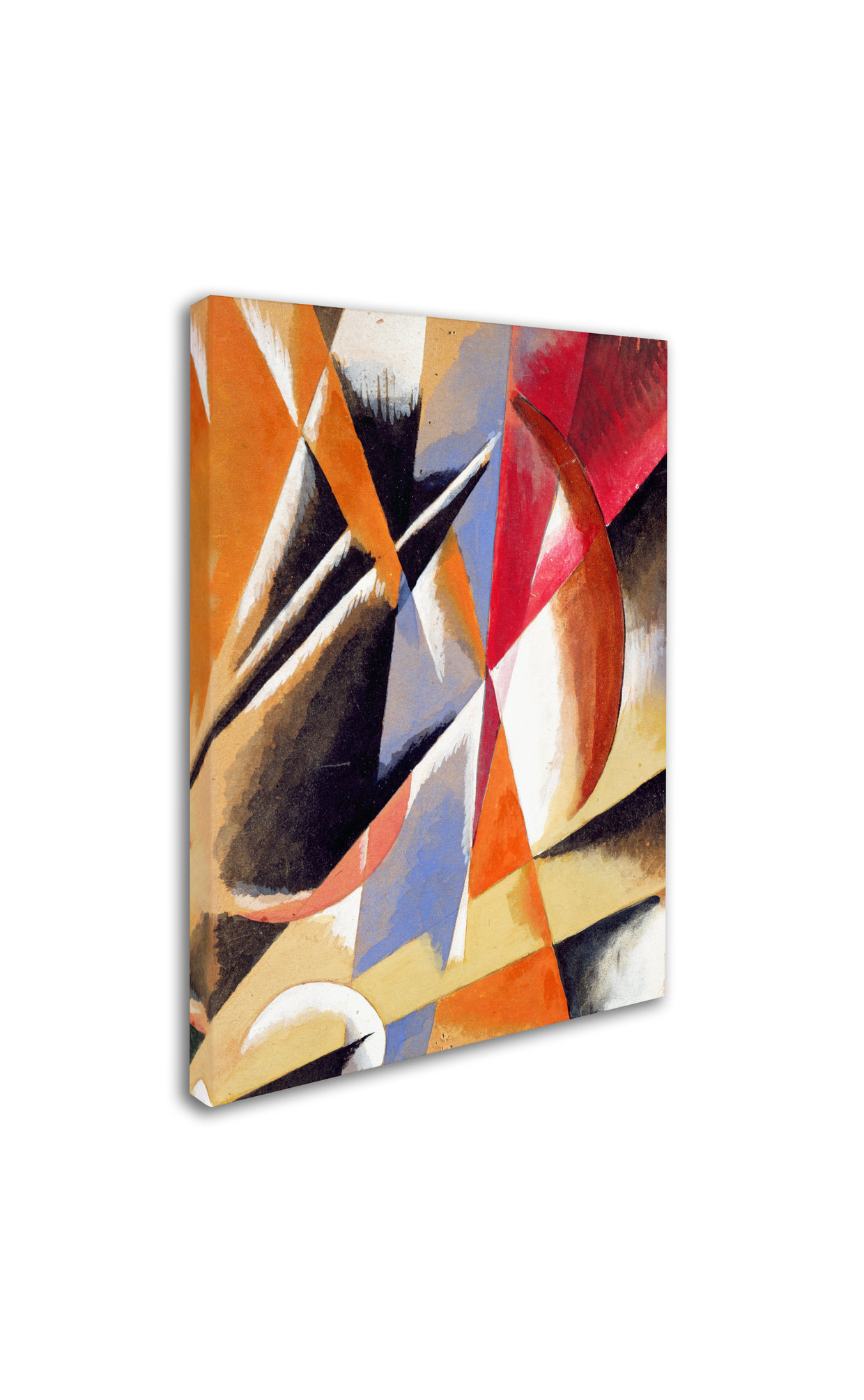 Lyubov Popova 'Composition' Canvas Art, 47"x 35" - Contemporary ...