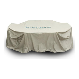 Chelsea Rectangular Outdoor Rain Cover for 63 Patio Dining Table ...
