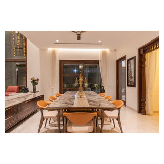 A Modern Indian Dwelling - Indian - Dining Room - Other - by Design ...