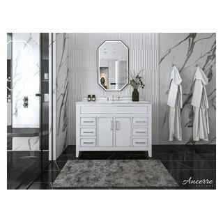 Aspen Bathroom Vanity Set, 48" - Transitional - Bathroom Vanities And ...
