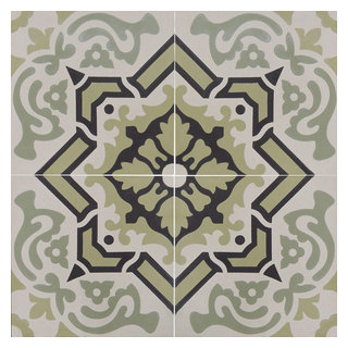 Seaweed Honed 8"x8" Modern Tile - Contemporary - Wall And Floor Tile ...