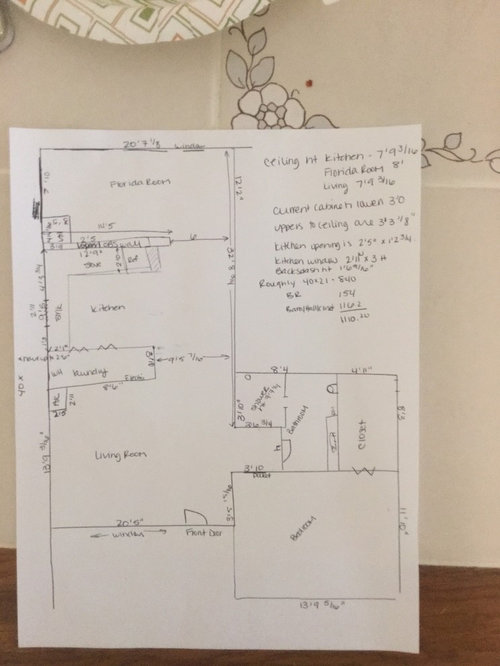Direction of tile flooring in condo