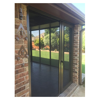 TIger WIre Screen Systems Enclosed Porch - Traditional - Oklahoma City ...