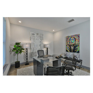 Tampa Builder Model Home: Home Office - Modern - Home Office - Tampa ...
