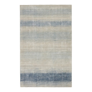 Barclay Butera by Jaipur Living Bayshores Handmade Ombre Blue Rug, 10 ...