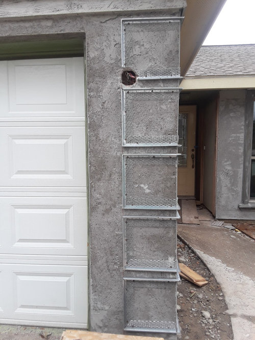 Stucco quoin illusions | Houzz Forum