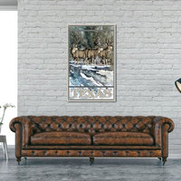 Dave Bartholet Big Boys of Autumn Texas Art Print, 30"x45 ...