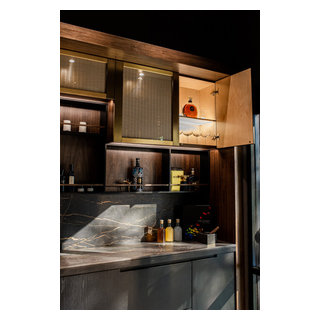 TBS Design Gallery - Modern - Home Bar - San Francisco - by Pamela ...