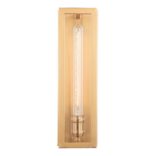 Luxury Transitional Wall Sconce, Brushed Brass, ULB2171 - Transitional ...