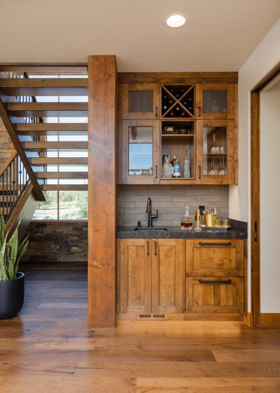 7 Stylish New Compact Home Bars