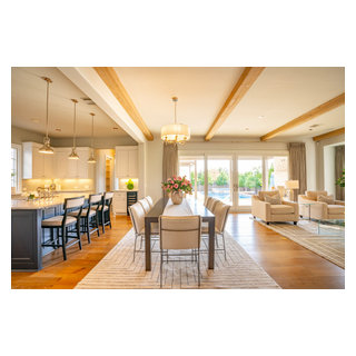 Open-Concept Kitchen and Great Room with Rustic Charm and Contemporary ...