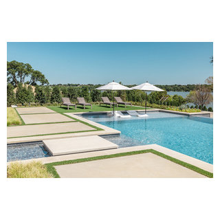 CHAPEL HILL - Modern - Pool - Dallas - by DDLA Design Landscape ...