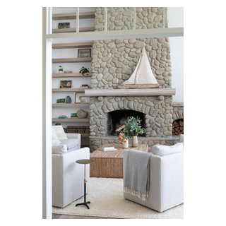 Shawnigan Lake - Beach Style - Living Room - Vancouver - by Andrea ...