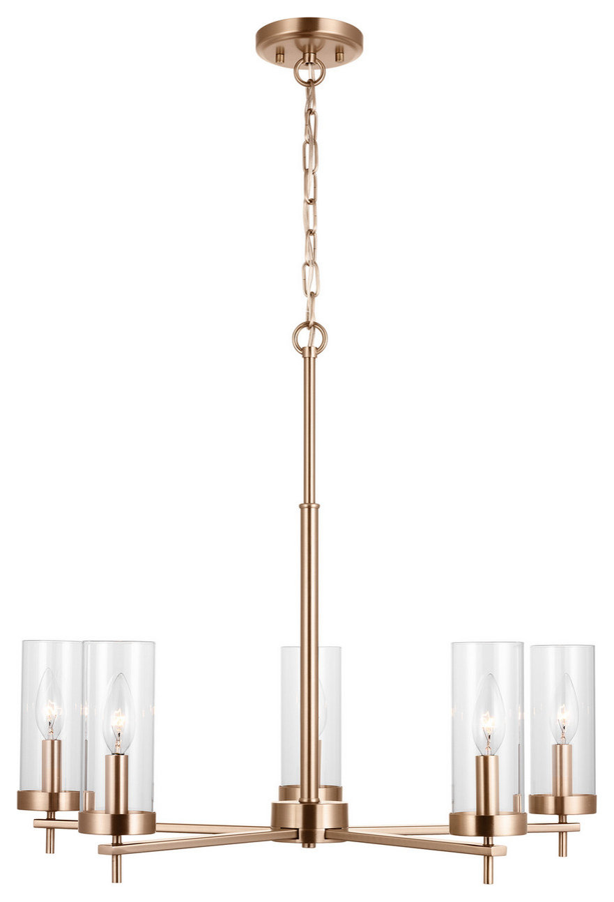 Visual Comfort Studio Zire Five Light Chandelier - Transitional ...