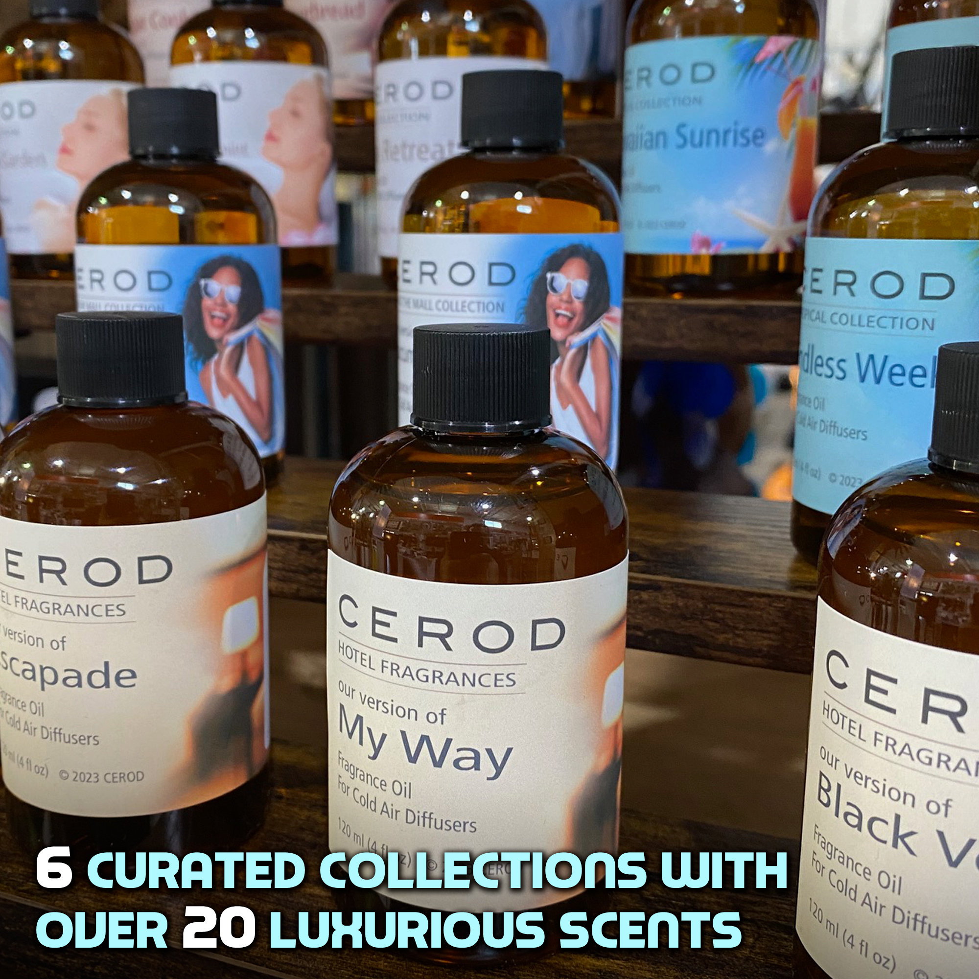 My Way Fragrance Oil for Cold Air Diffusers Luxury Hotel Aroma Oil ...