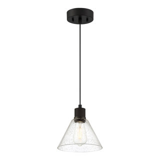 Port Nine Martini LED Pendant, Matte Black - Transitional - Pendant ...