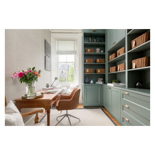 Edinburgh Home Office - Traditional - Home Office - Edinburgh - by Jane ...
