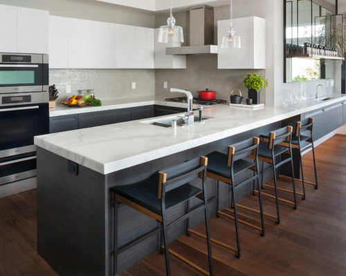 Wrap Around Counter | Houzz