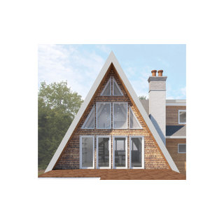 Upstate A-Frame - Scandinavian - Exterior - New York - by John Patrick ...