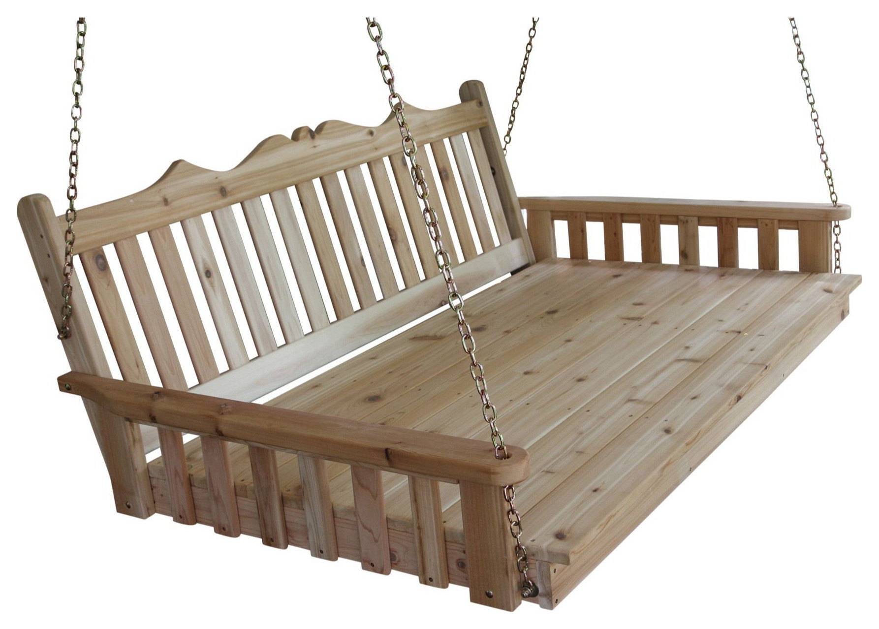 Pine Royal English Garden Swingbed, 5 Foot - Transitional - Porch ...