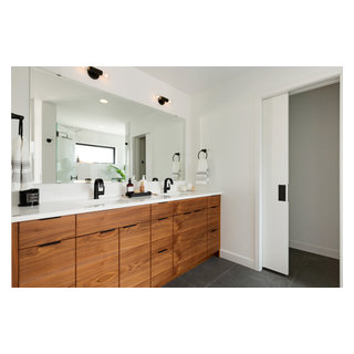 Modern Tudor - Bathroom - Minneapolis - by Anchor Builders | Houzz