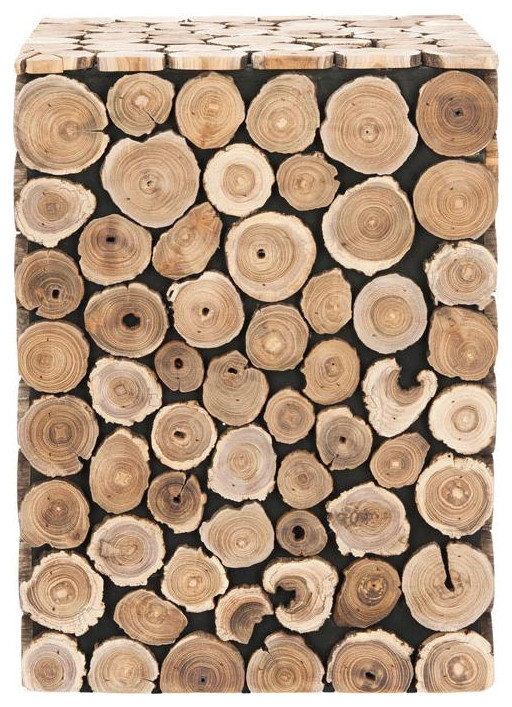 Jefferson Stool - Rustic - Accent And Garden Stools - by Bison Commerce ...